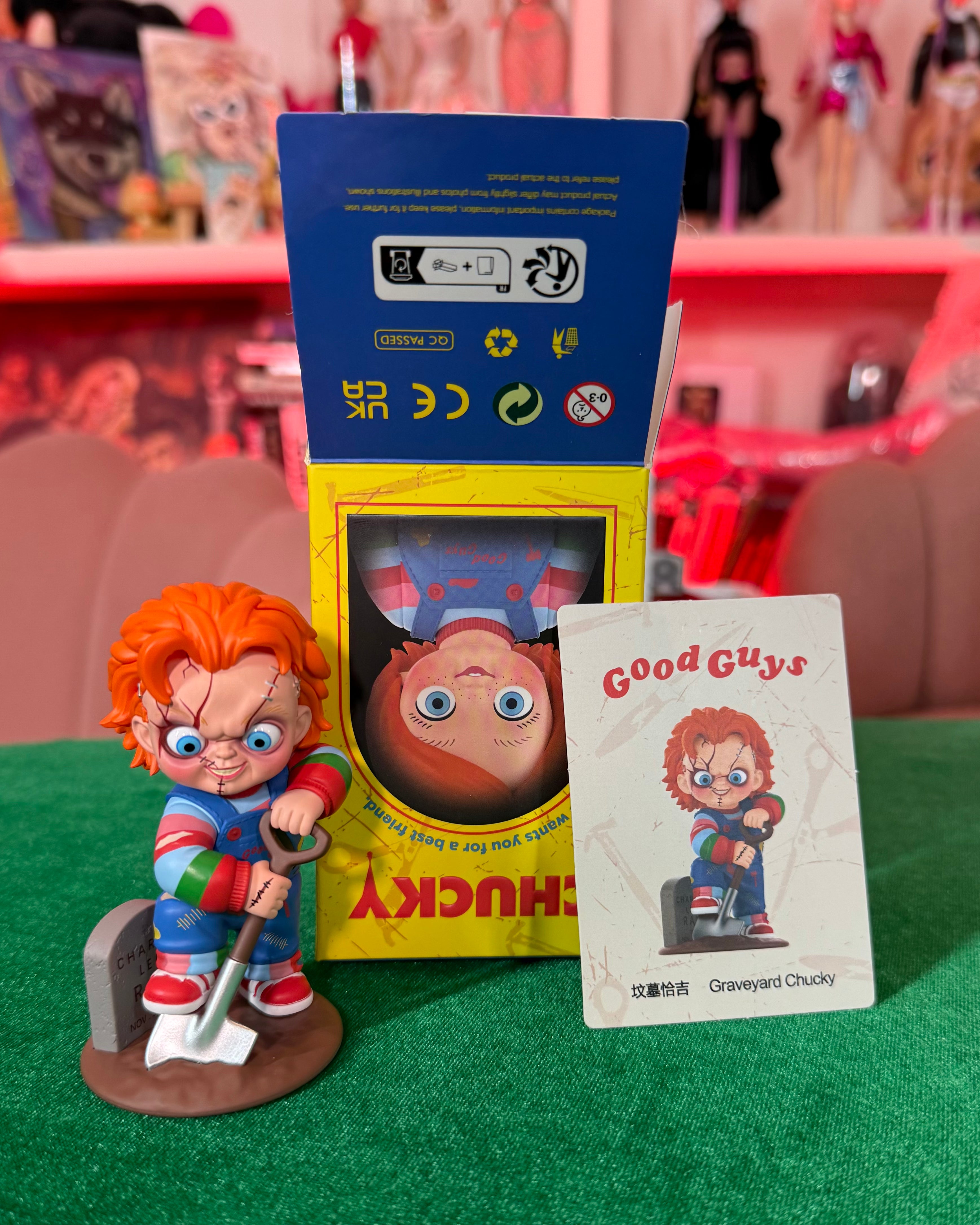 CONFIRMED POPMART CHUCKY FRANCHISE SERIES GRAVEYARD CHUCKY(Unboxed ...